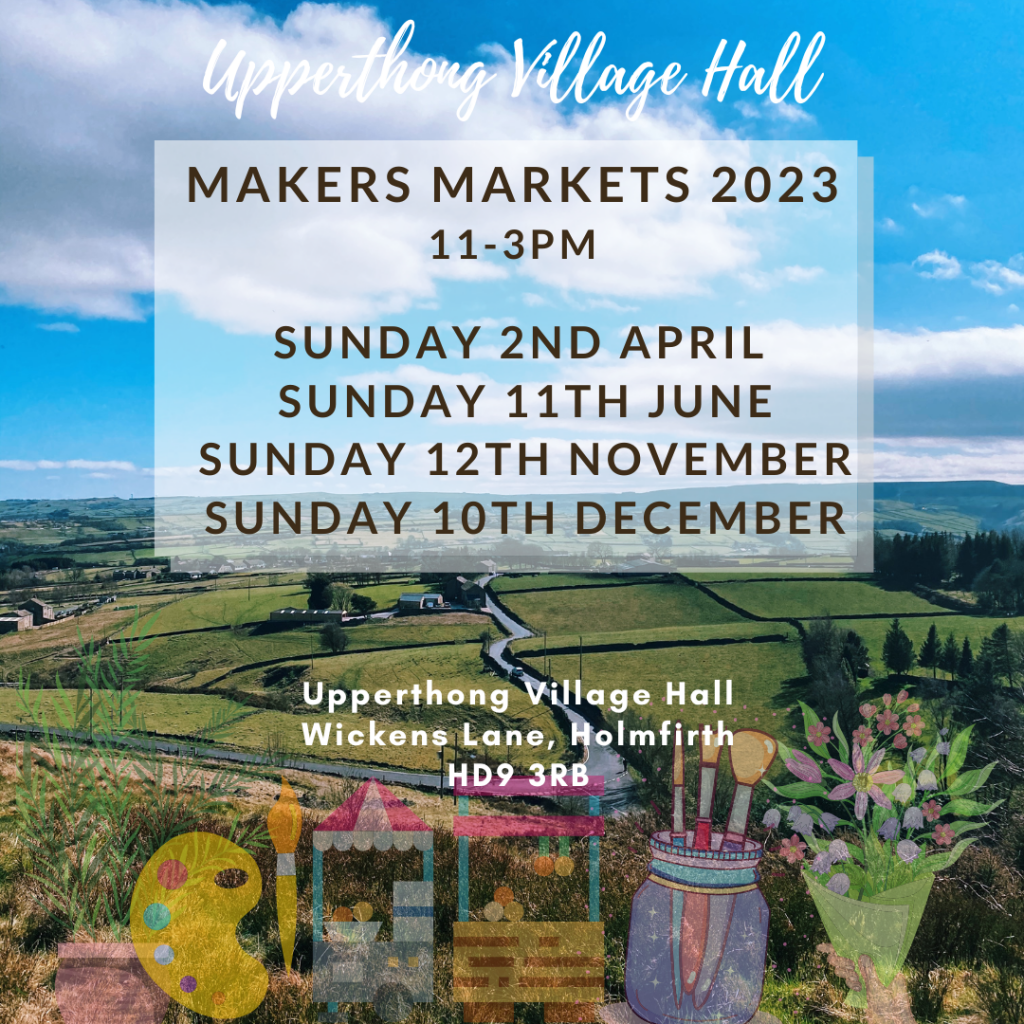 Upperthong Village Hall % % At the Heart of your Community since 1837 %